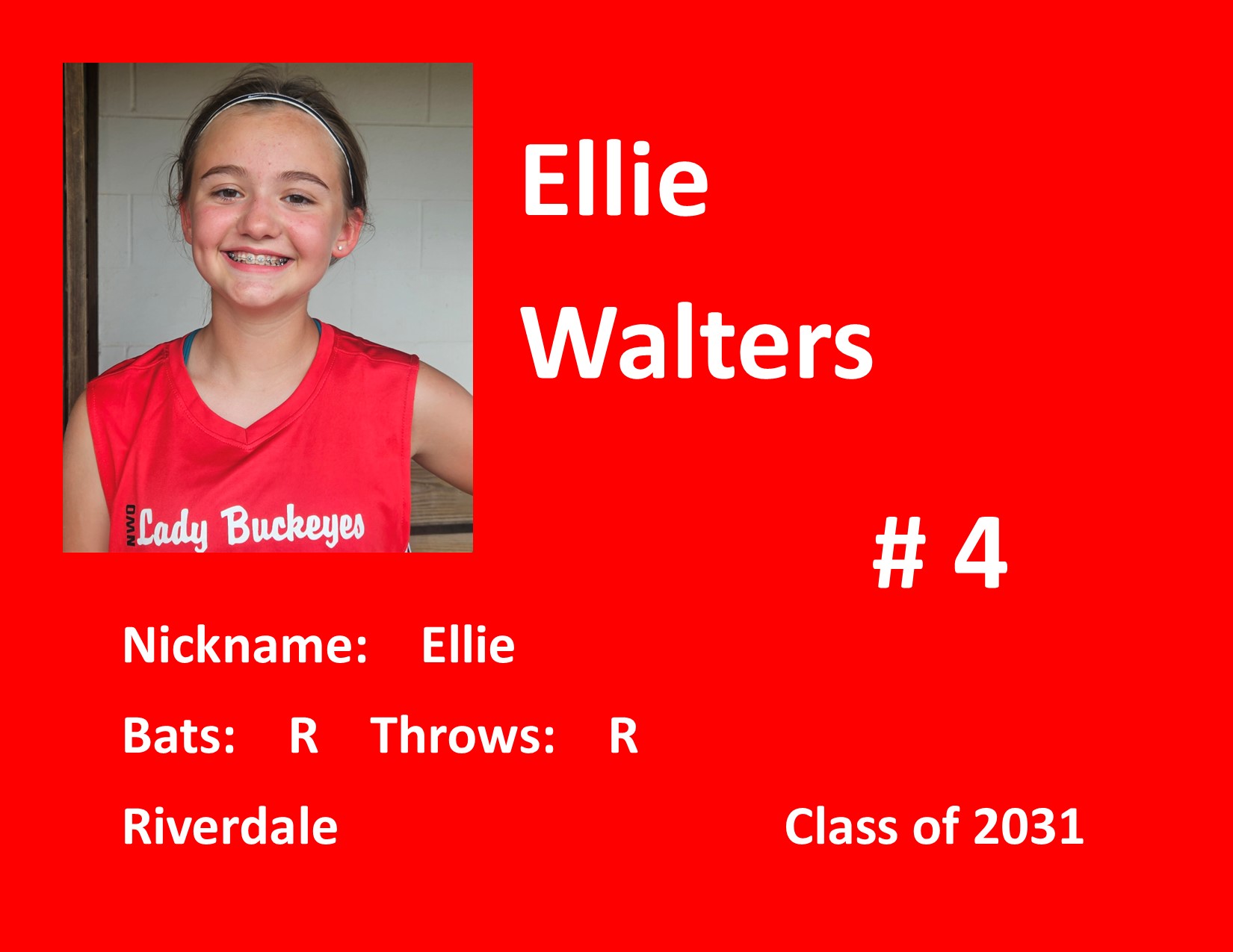 12U – 2025/26 Thompson – NWO Lady Buckeyes Fastpitch